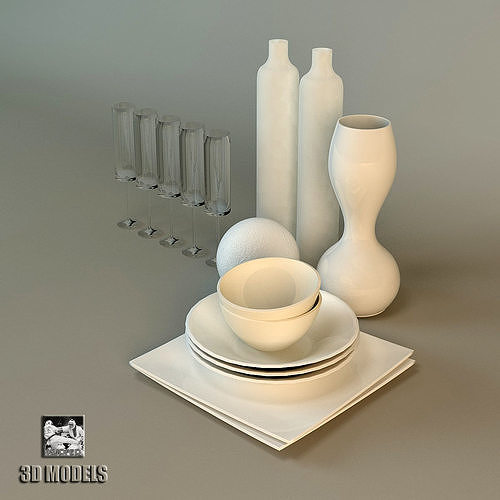 Service table 3D model | CGTrader