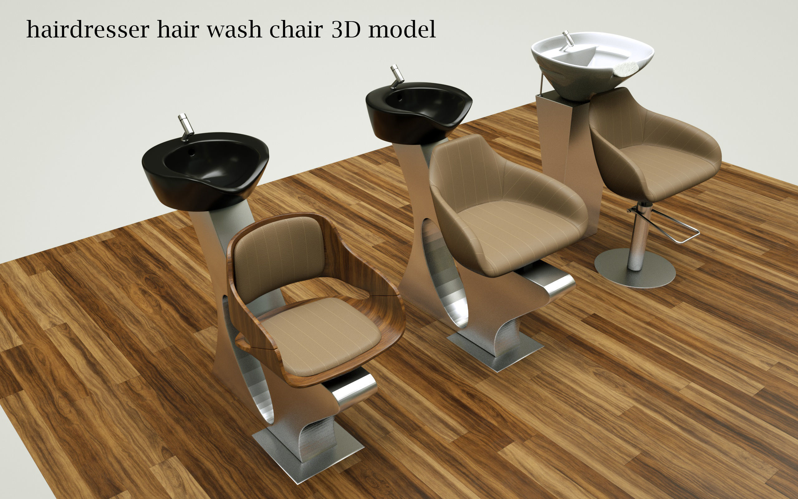 Hair Salon Chair 3D model 3D model | CGTrader