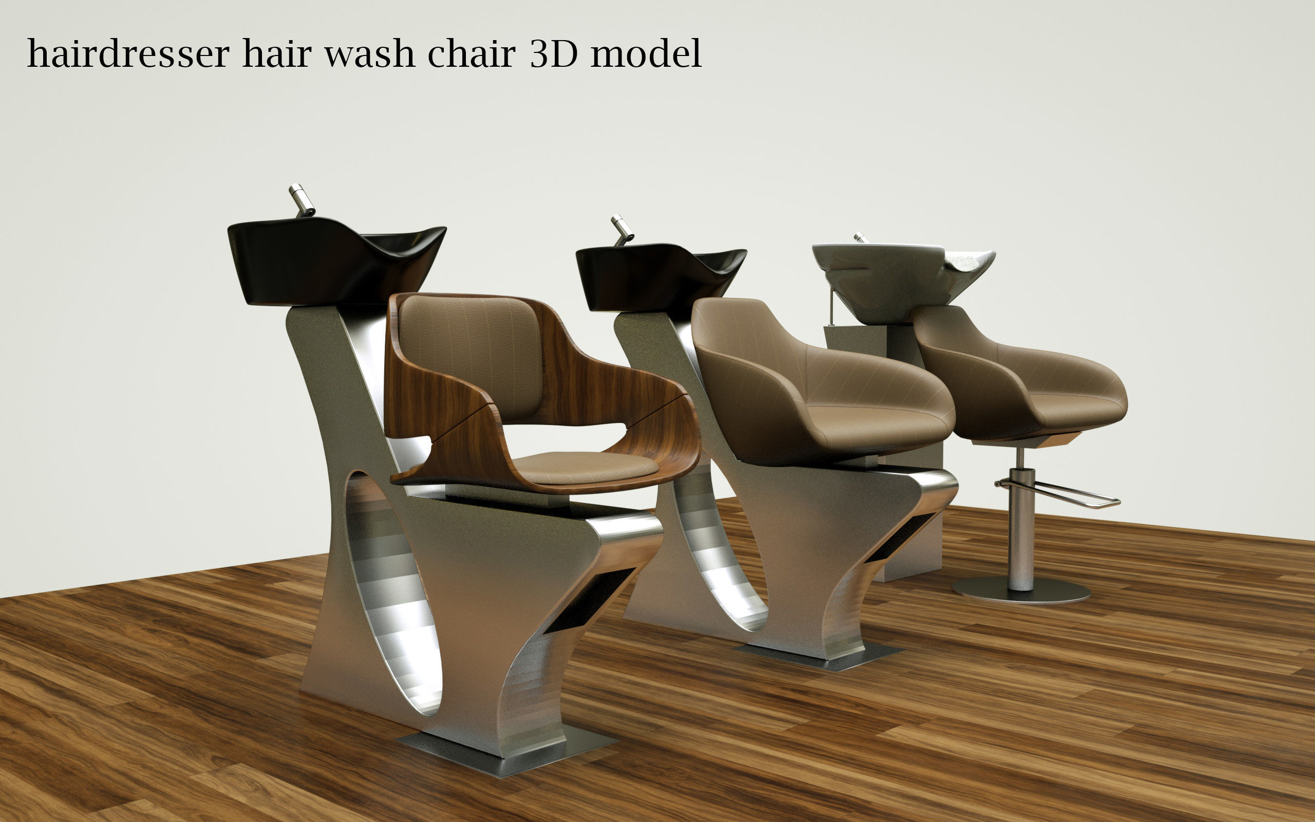 Hair Salon Chair 3D model 3D model | CGTrader