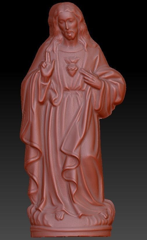 jesus christ 3D model 3D printable | CGTrader