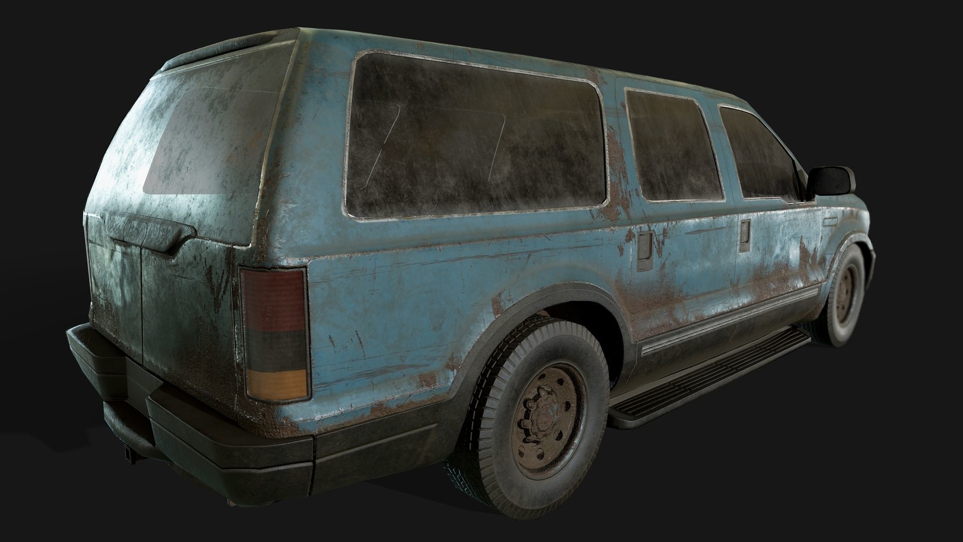 3D model Ford Excursion 1999 - LowPoly VR / AR / low-poly | CGTrader