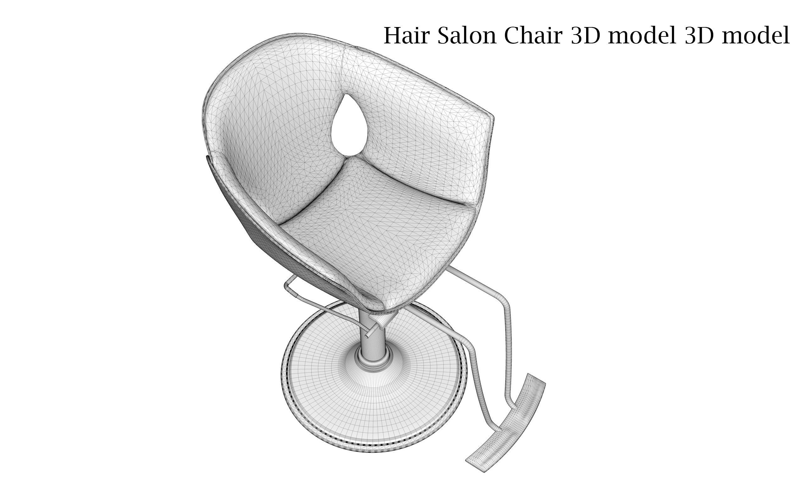 Hair Salon Chair 3D model 3D model 3D model | CGTrader