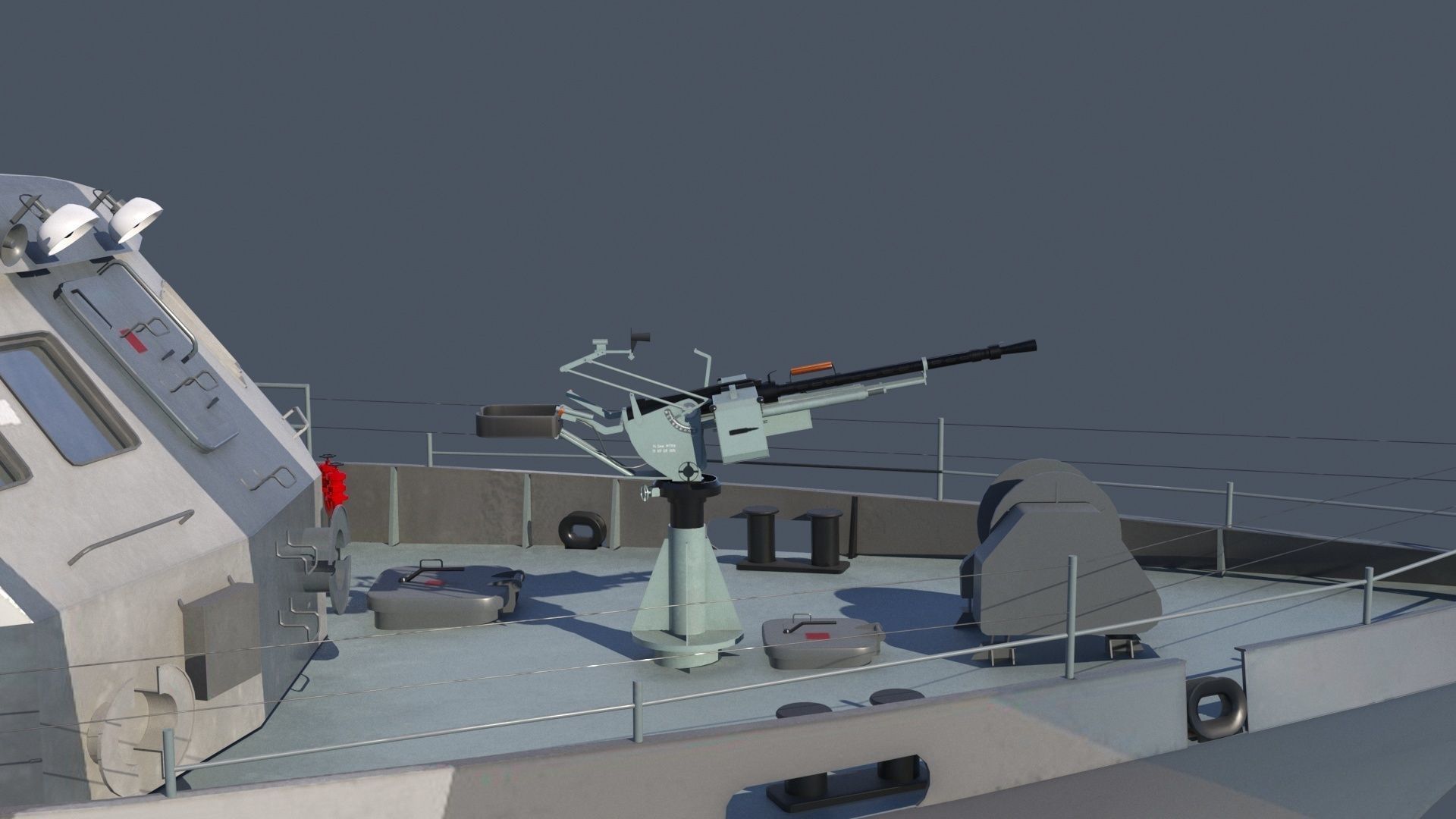 pr 21980 Grachonok-class anti-saboteur ship 3D model | CGTrader