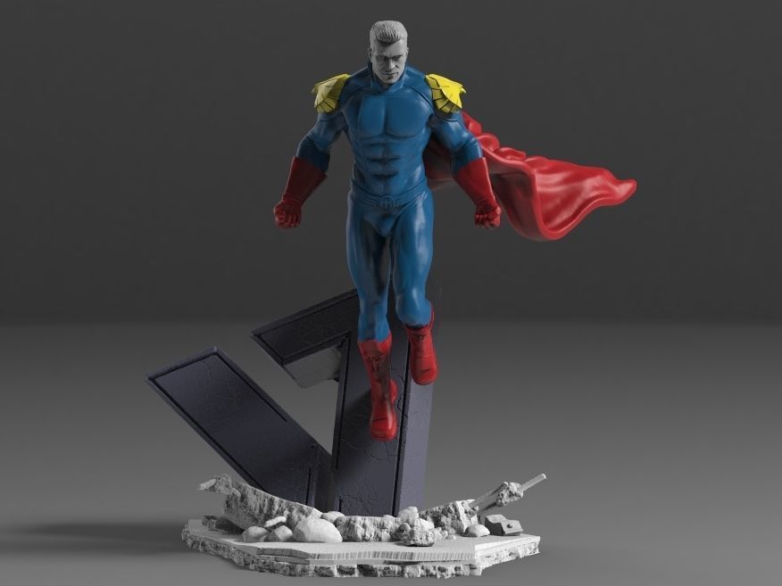 HOMELANDER MINIATURE - STL - 3D model 3D printable | CGTrader