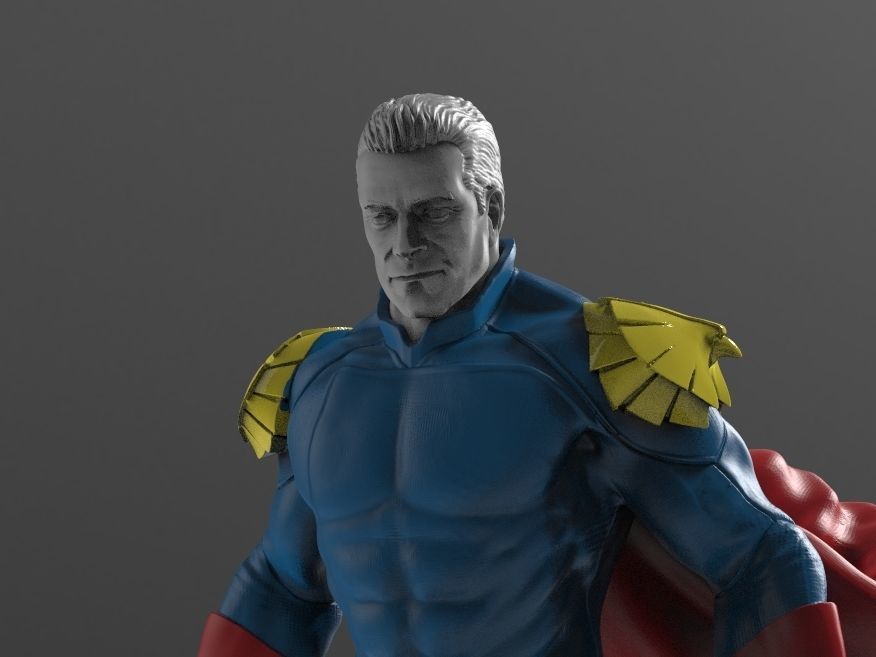 HOMELANDER MINIATURE - STL - 3D model 3D printable | CGTrader