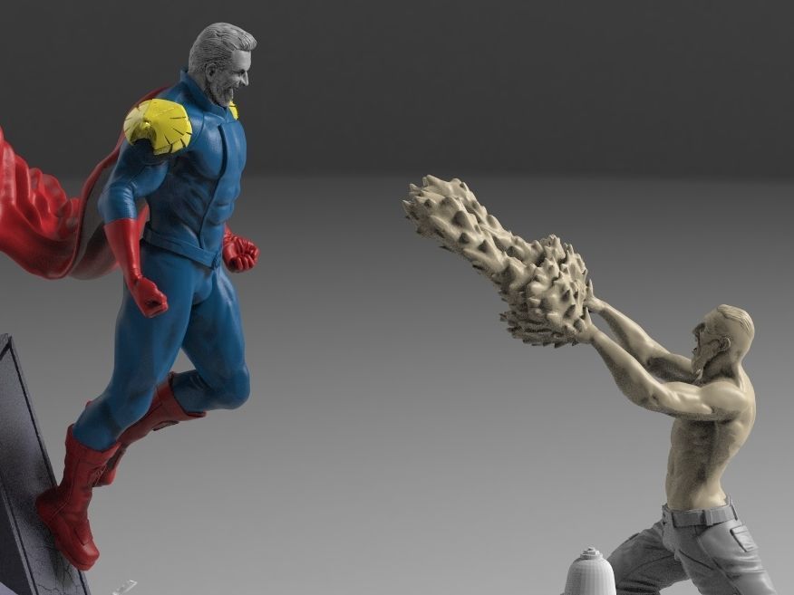 HOMELANDER MINIATURE - STL - 3D model 3D printable | CGTrader