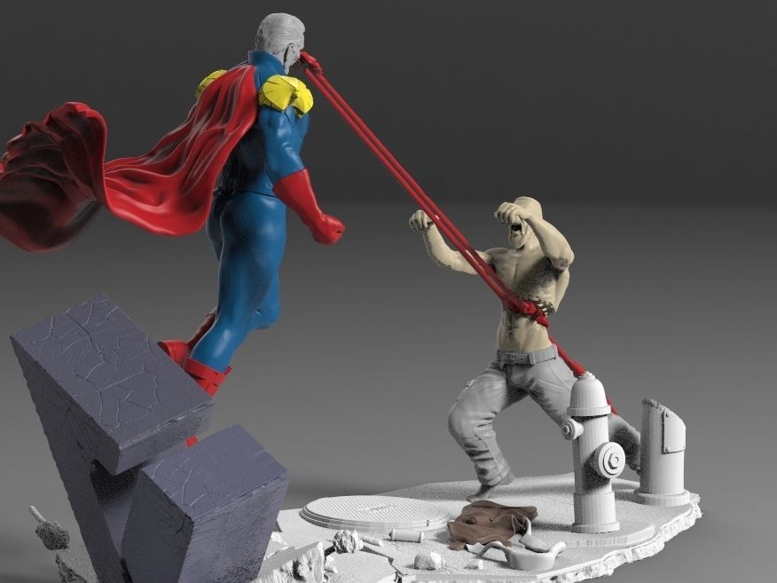 HOMELANDER MINIATURE - STL - 3D model 3D printable | CGTrader