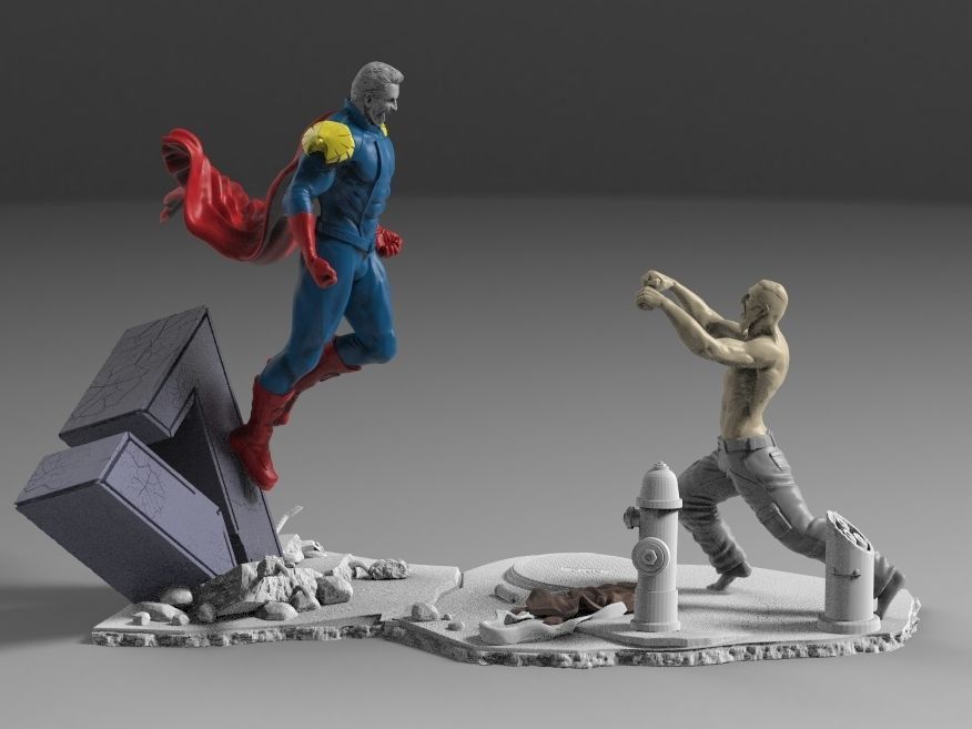 HOMELANDER MINIATURE - STL - 3D model 3D printable | CGTrader