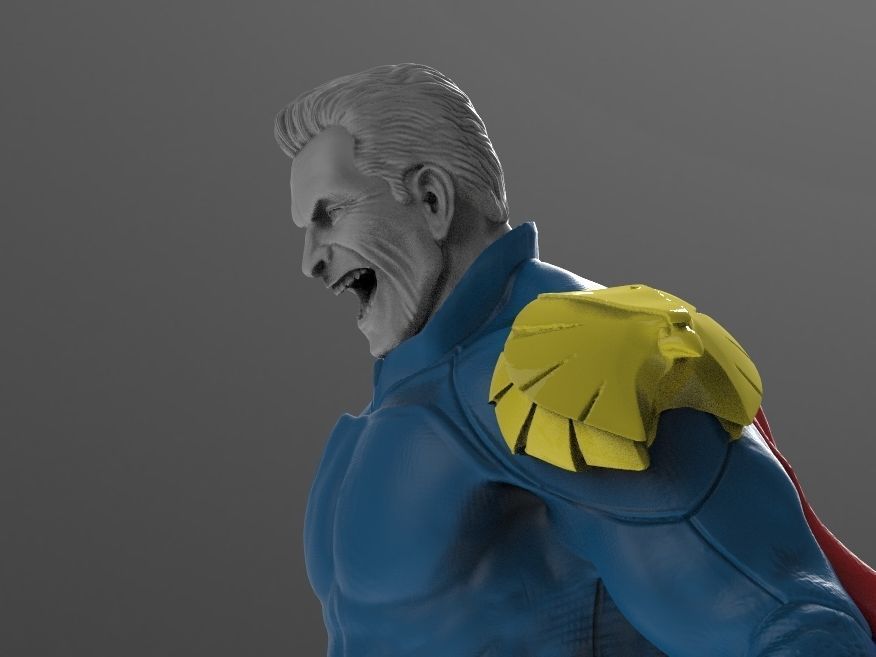 HOMELANDER MINIATURE - STL - 3D model 3D printable | CGTrader