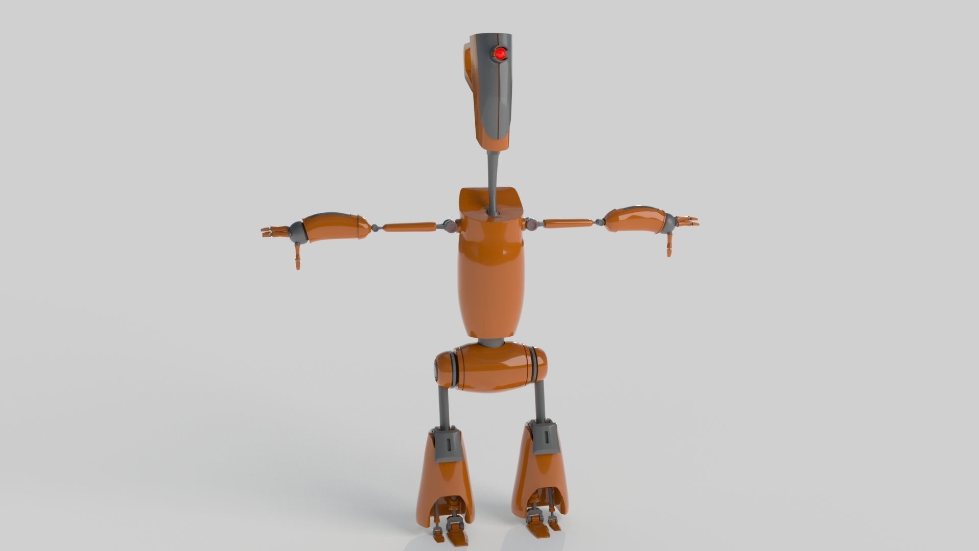 Orang robot RIgged 3D model free 3D model rigged | CGTrader