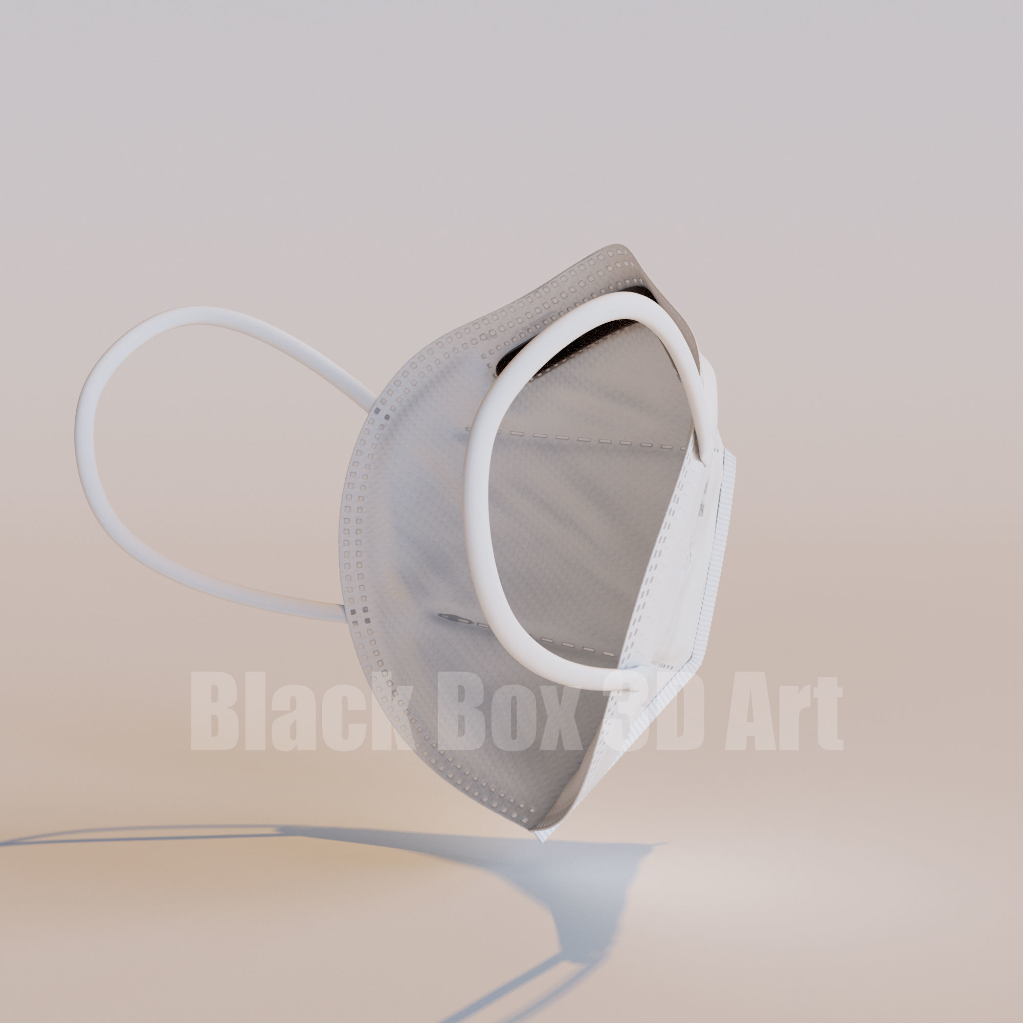 N95 Mask 3D model 3D model | CGTrader