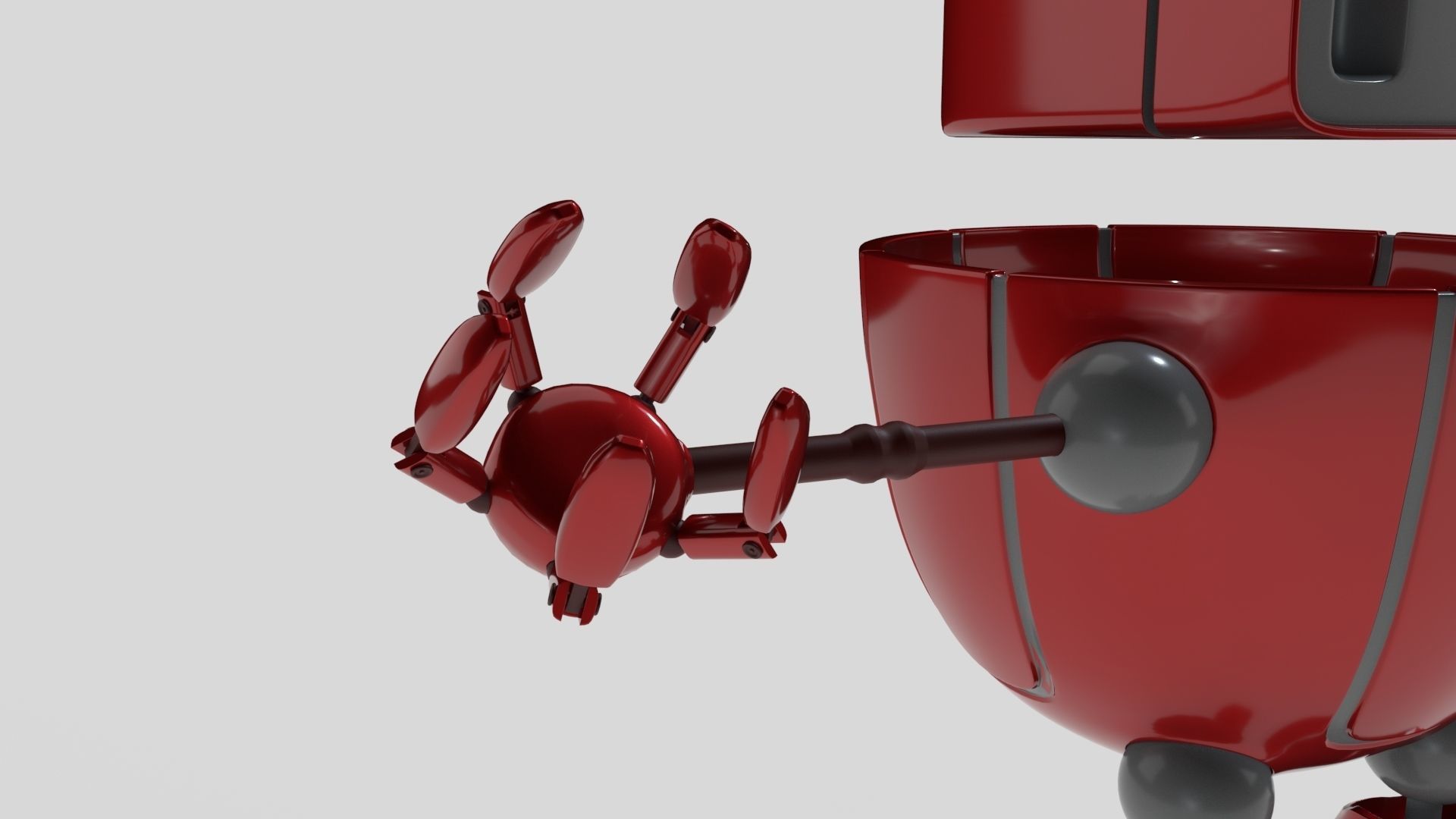 Fat Robot Rigged 3D model free 3D model rigged | CGTrader