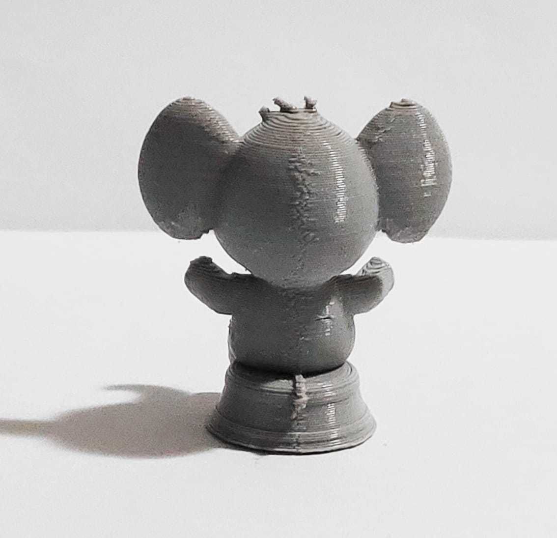 Cute Sitting Elephant 3D model 3D printable | CGTrader