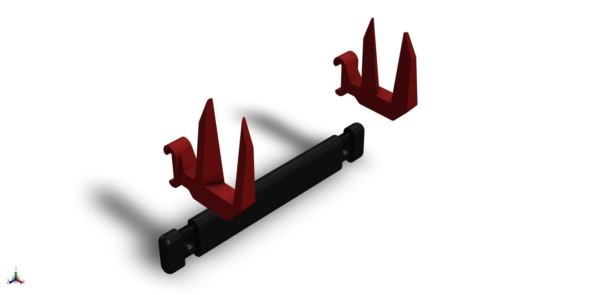 Dagger Wall Mount free 3D model 3D printable | CGTrader