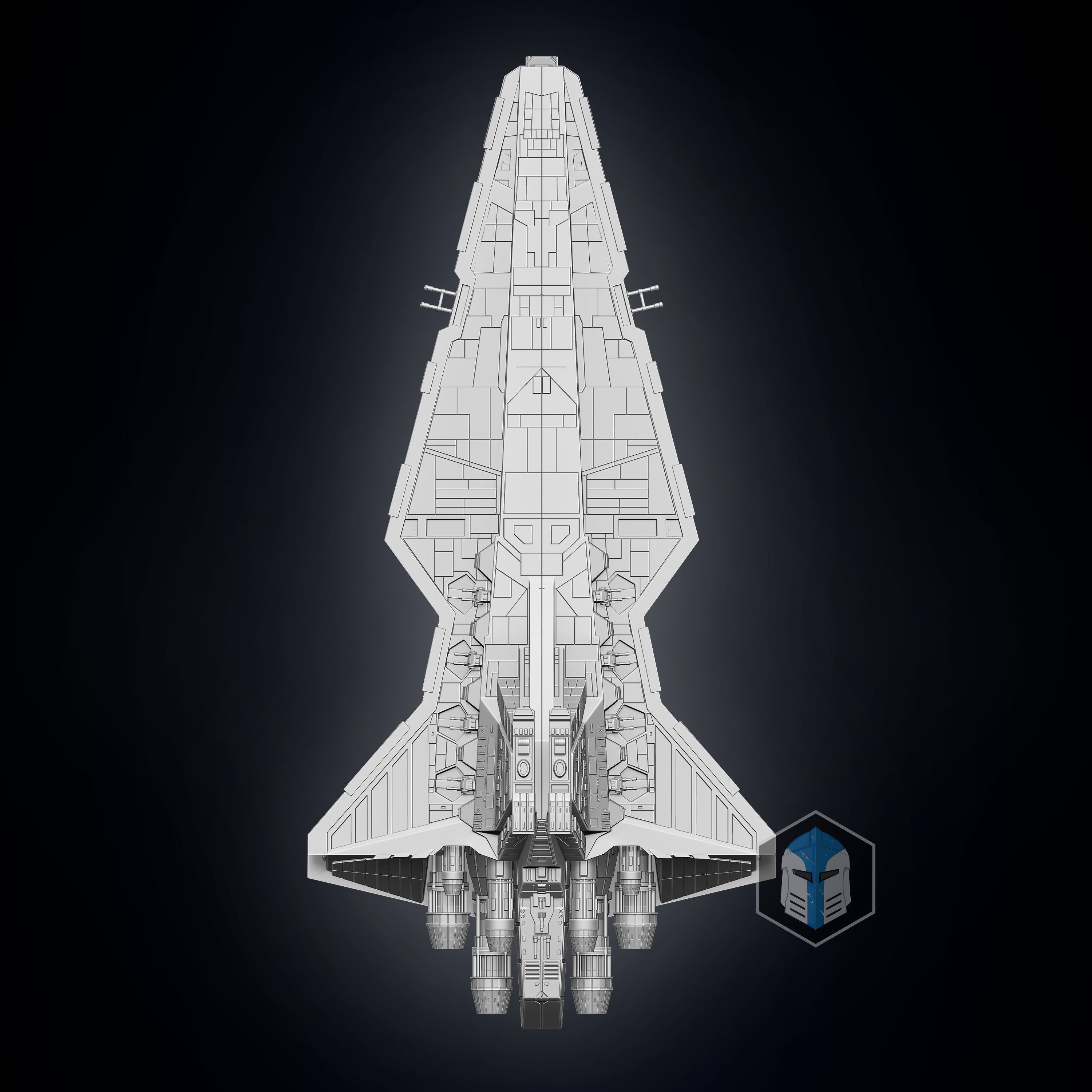Clone Wars Venator Capital Ship 3D model 3D printable | CGTrader