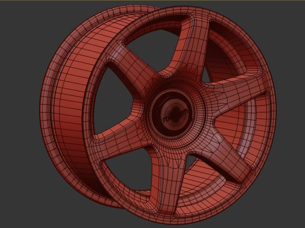 Rotiform Six Wheel 3D model | CGTrader