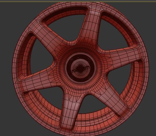 Rotiform Six Wheel 3D model | CGTrader