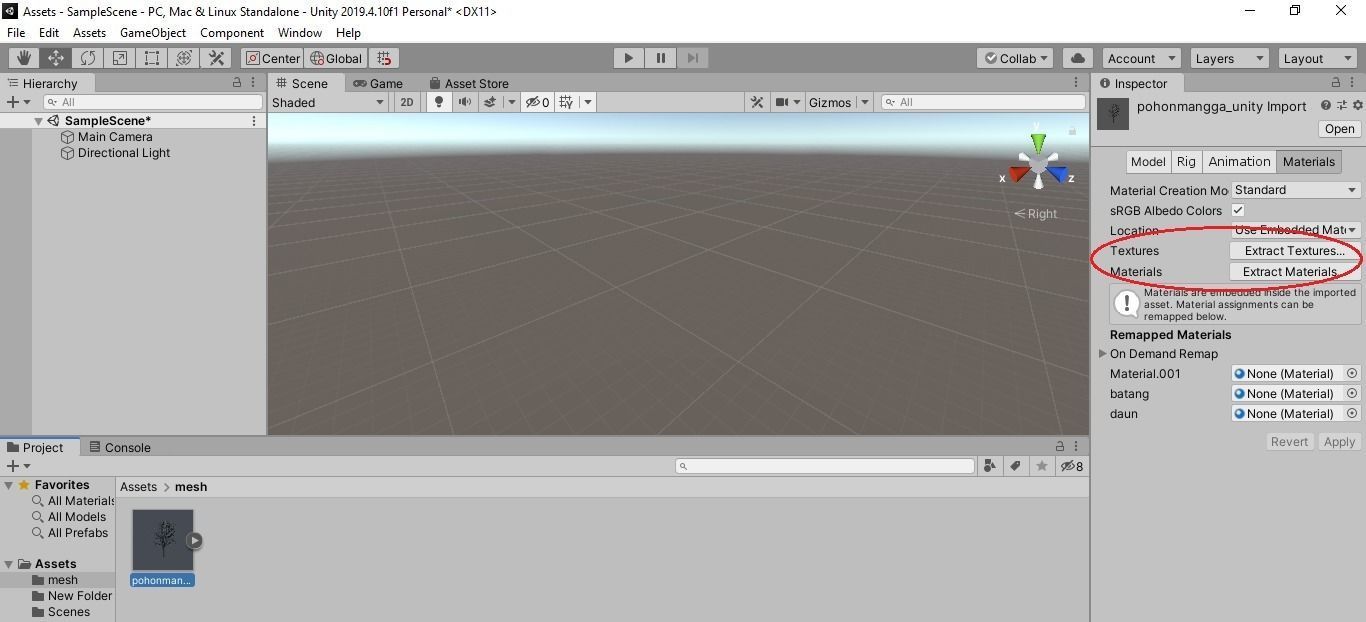 Pohon Mangga 3D model animated rigged | CGTrader