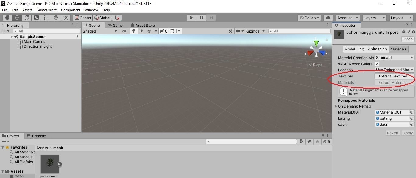 Pohon Mangga 3D model animated rigged | CGTrader
