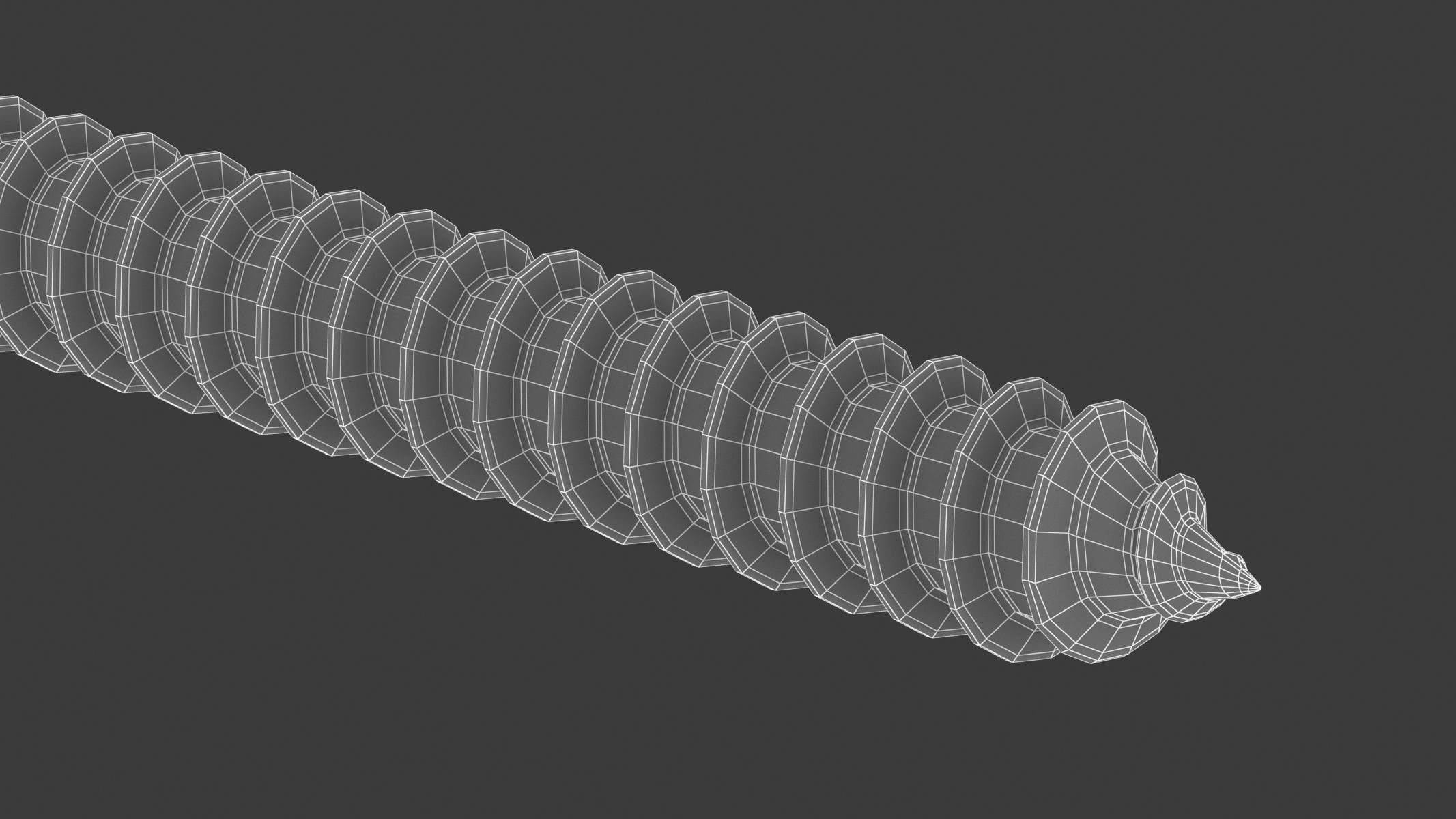 Wood Screw 3D model | CGTrader