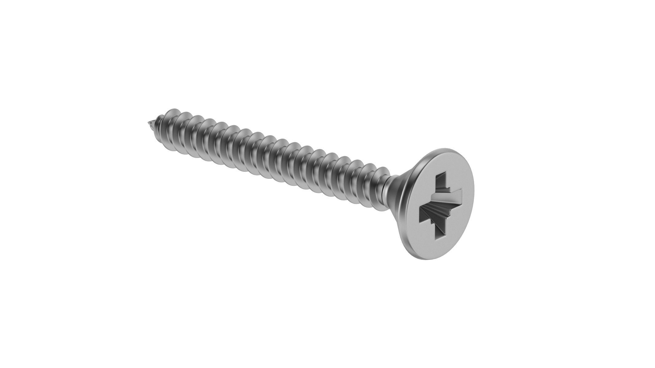 Wood Screw 3D model | CGTrader