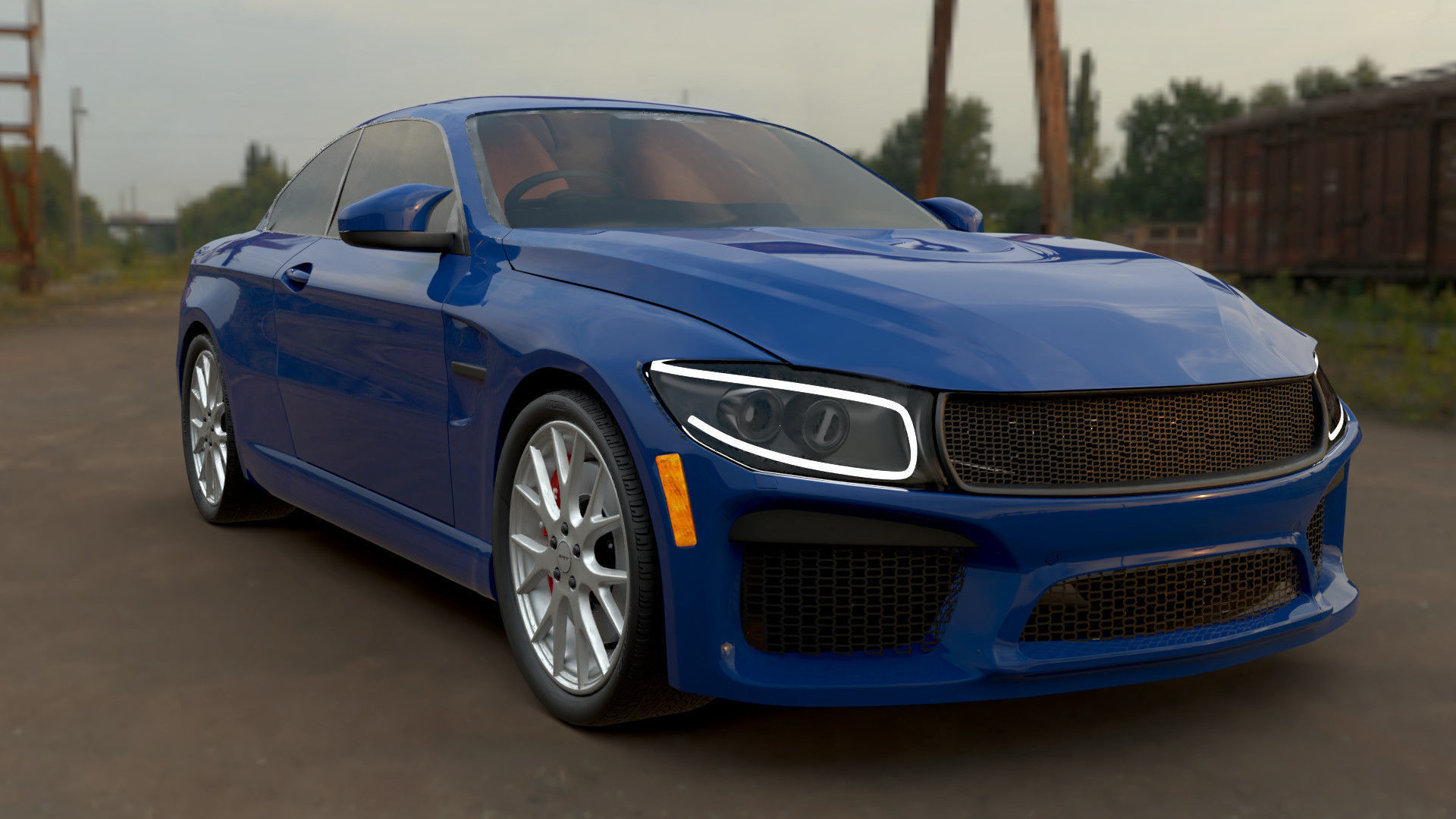 concept car free 3D model | CGTrader