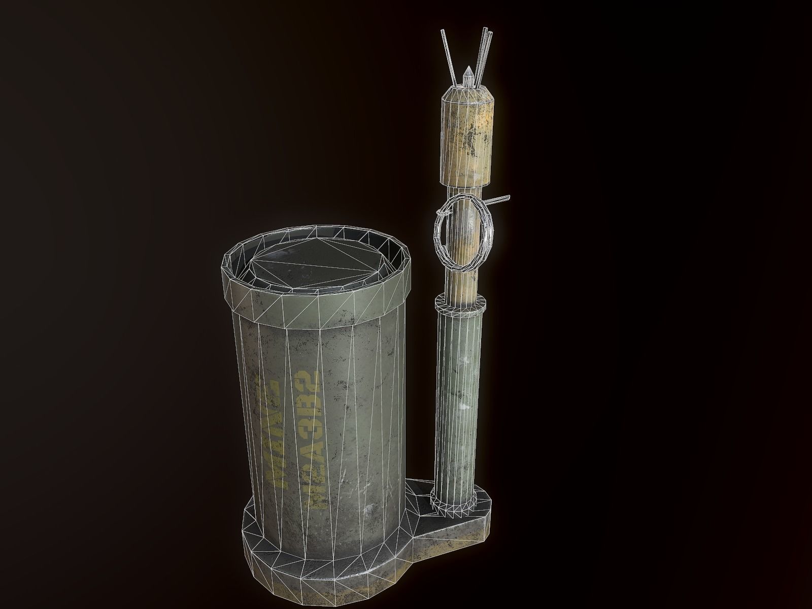 3D model M2 mine USA WW2 PBR Grenade VR / AR / low-poly | CGTrader