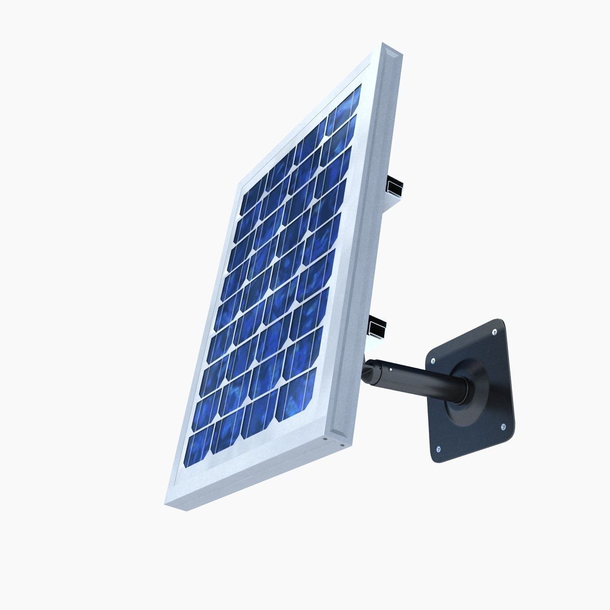 Wall Mount Solar Panel High Detaile 3D model | CGTrader