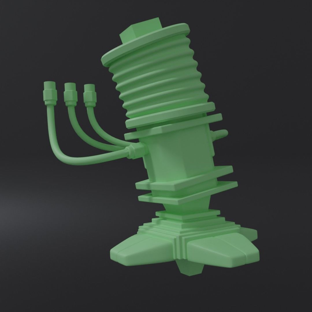 Silent Running Louie - Drone 3 3D model 3D printable | CGTrader