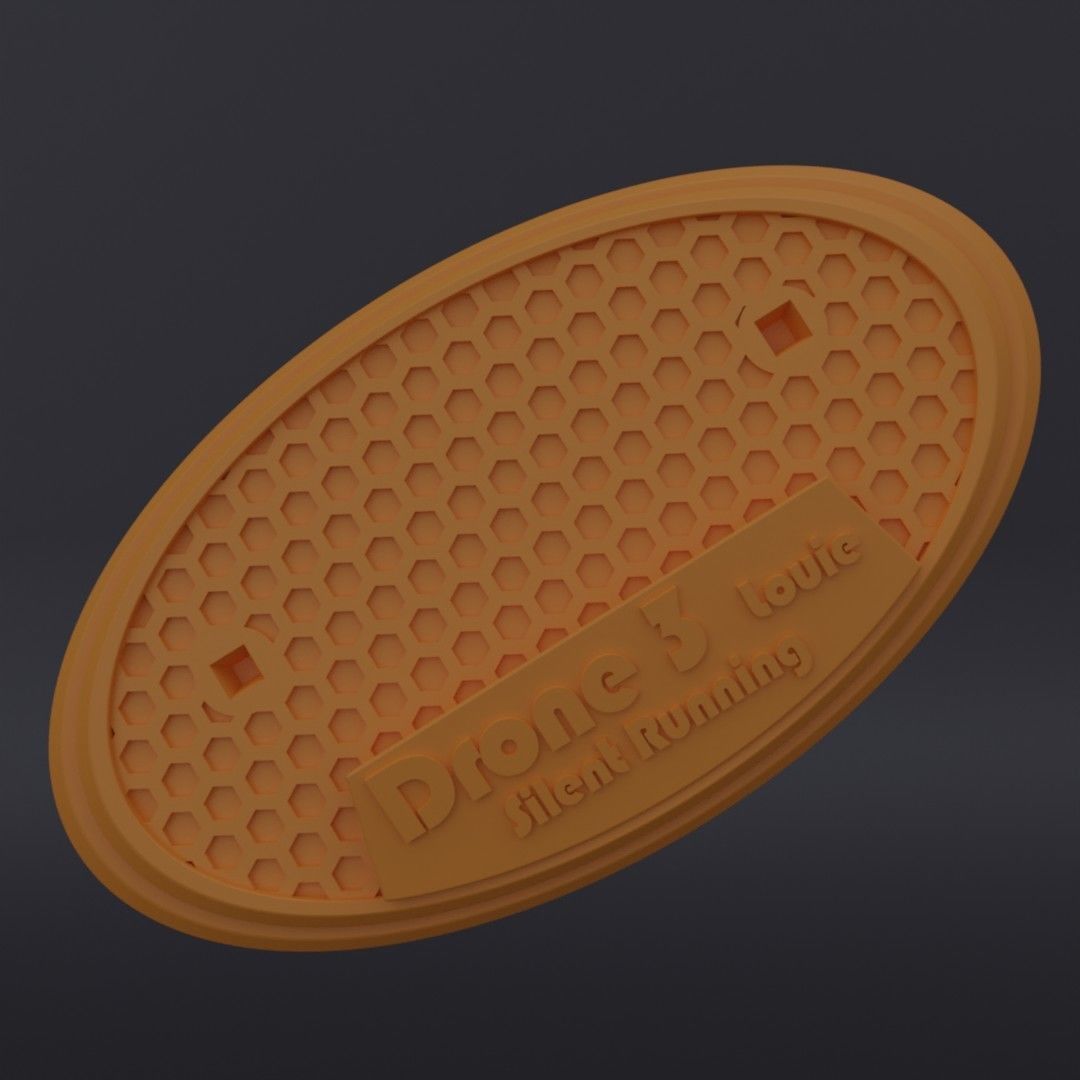 Silent Running Louie - Drone 3 3D model 3D printable | CGTrader