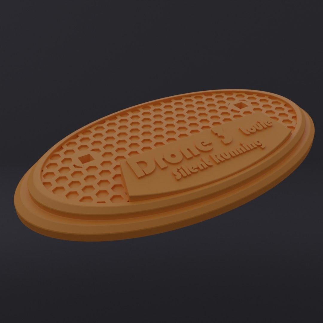 Silent Running Louie - Drone 3 3D model 3D printable | CGTrader