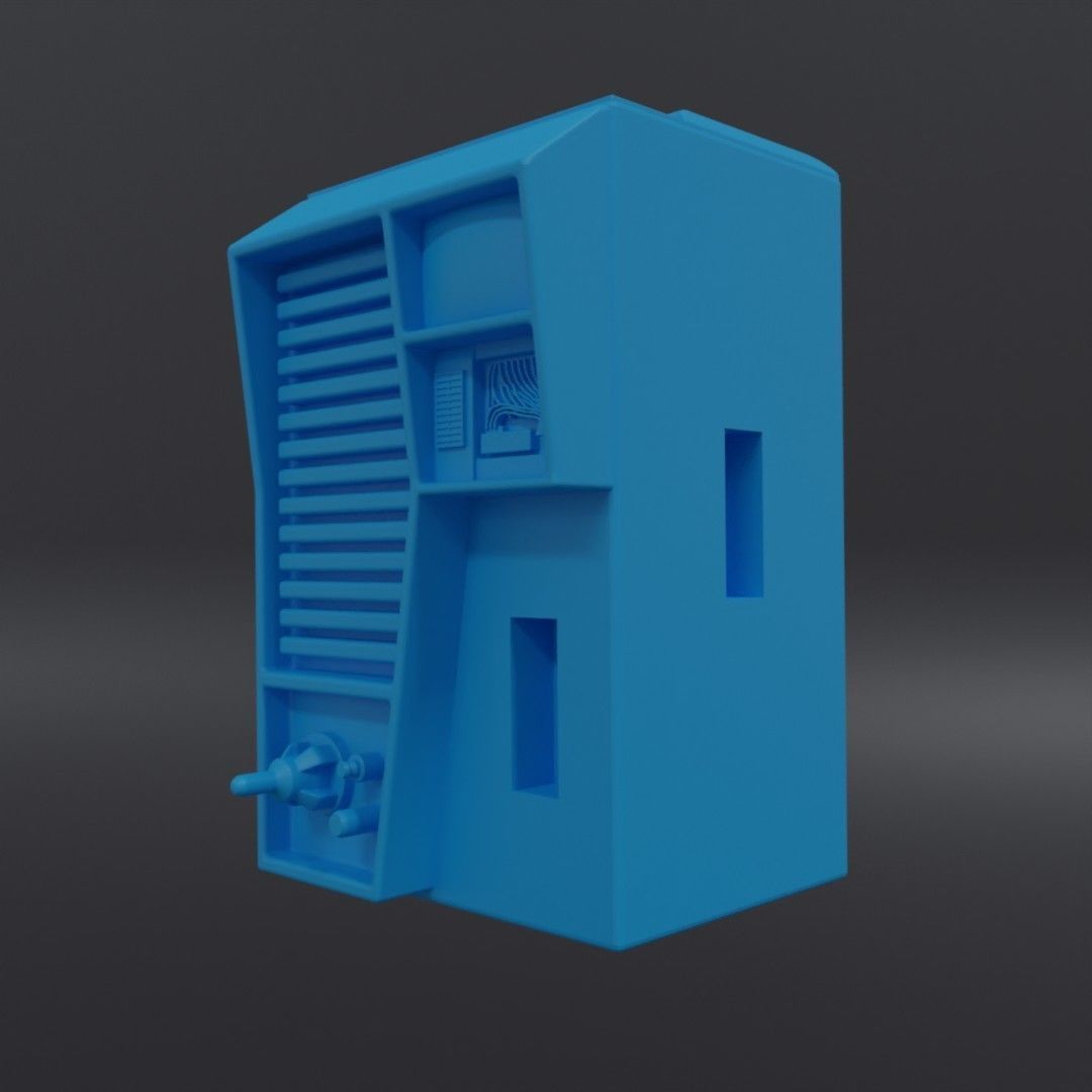Silent Running Louie - Drone 3 3D model 3D printable | CGTrader