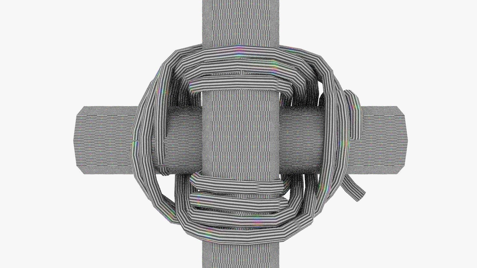 3D model square lashing knot VR / AR / low-poly | CGTrader