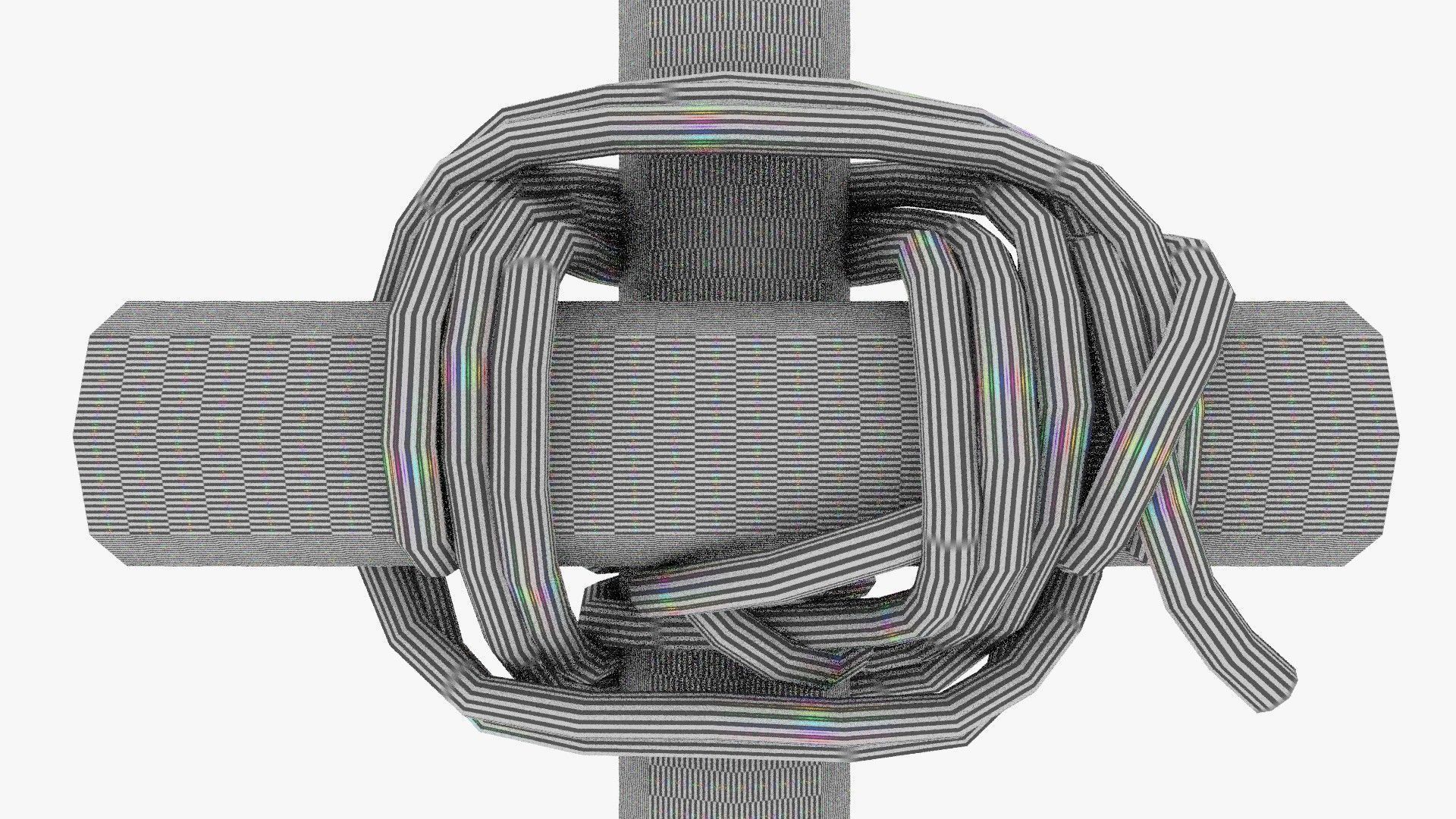 3D model square lashing knot VR / AR / low-poly | CGTrader