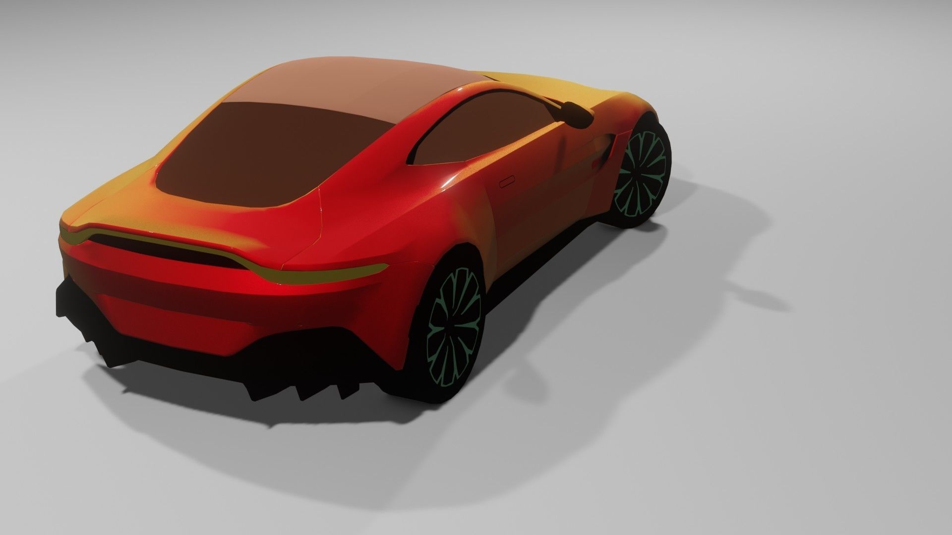 Low Poly Car 3D model For Gaming 3D model | CGTrader