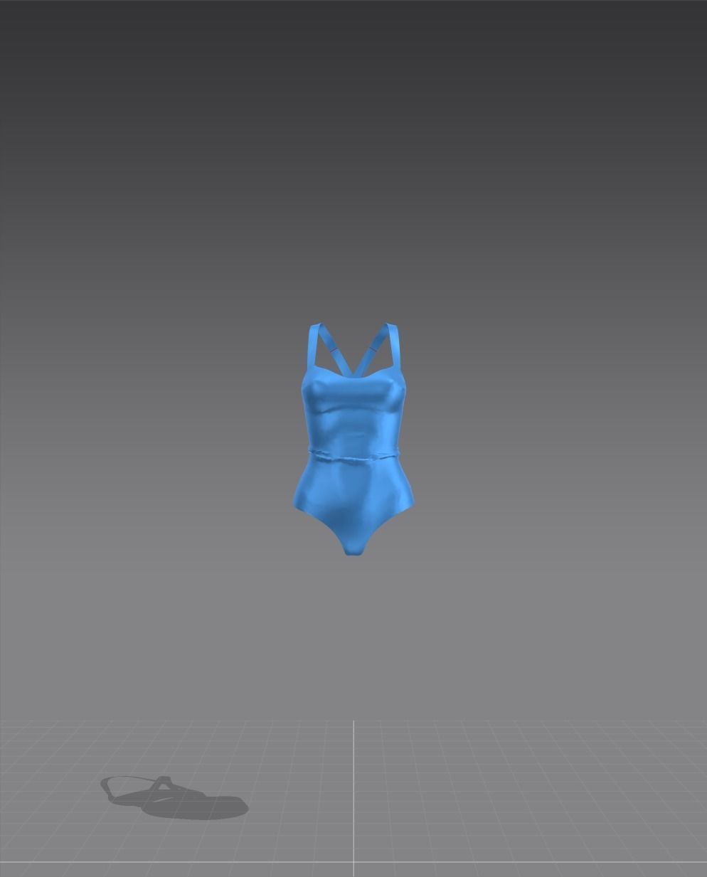 Female Swimmsuit free 3D model 3D printable | CGTrader
