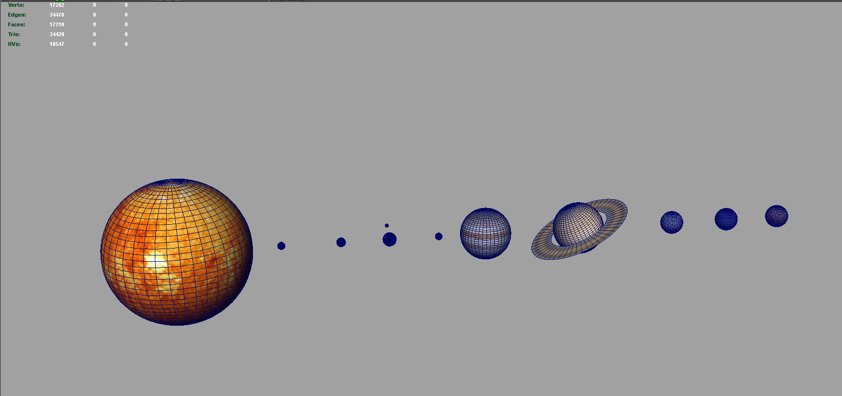 Solar System 3D model | CGTrader