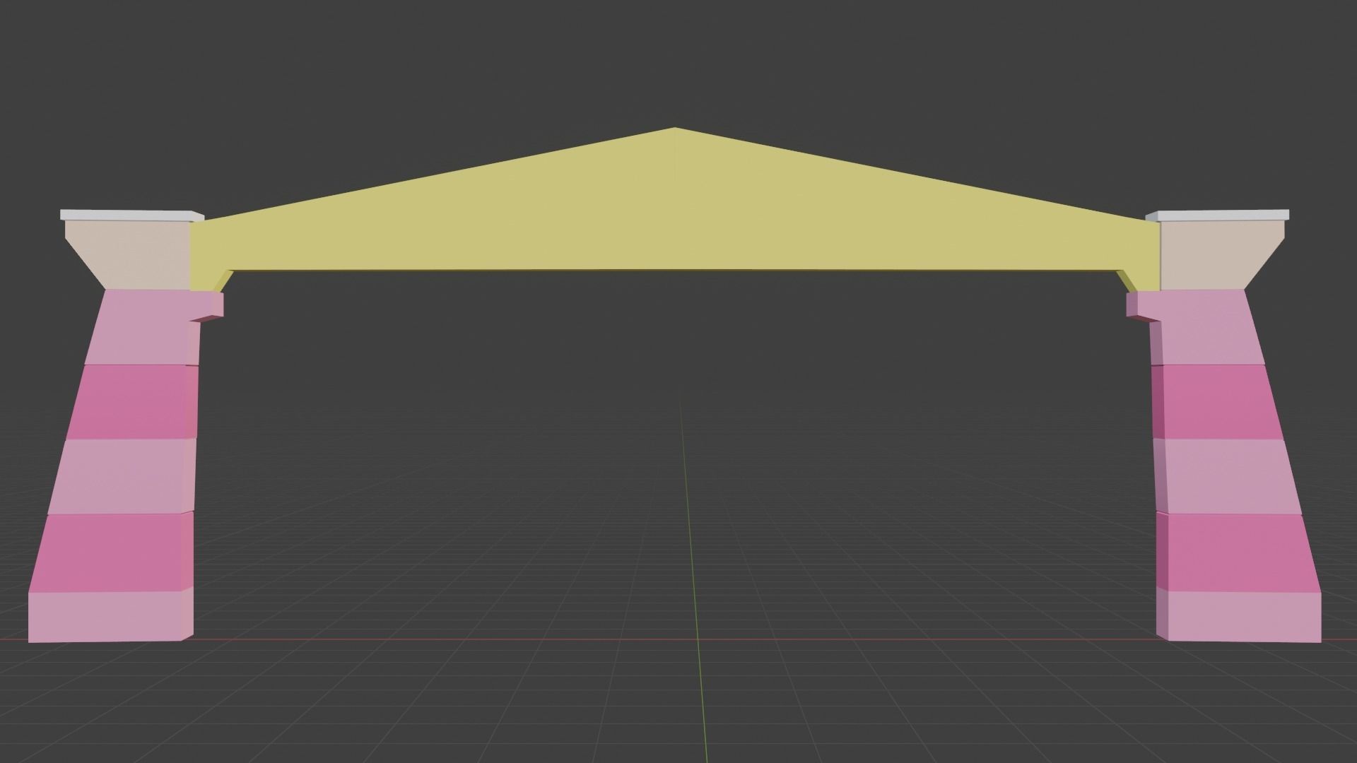 Welcome Arch 1 3D model | CGTrader