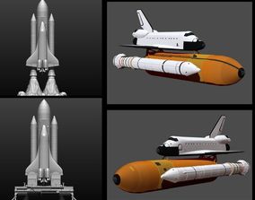 Space shuttle 3D Print Models | CGTrader