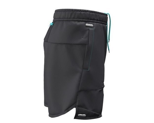 Sports shorts 3D model | CGTrader