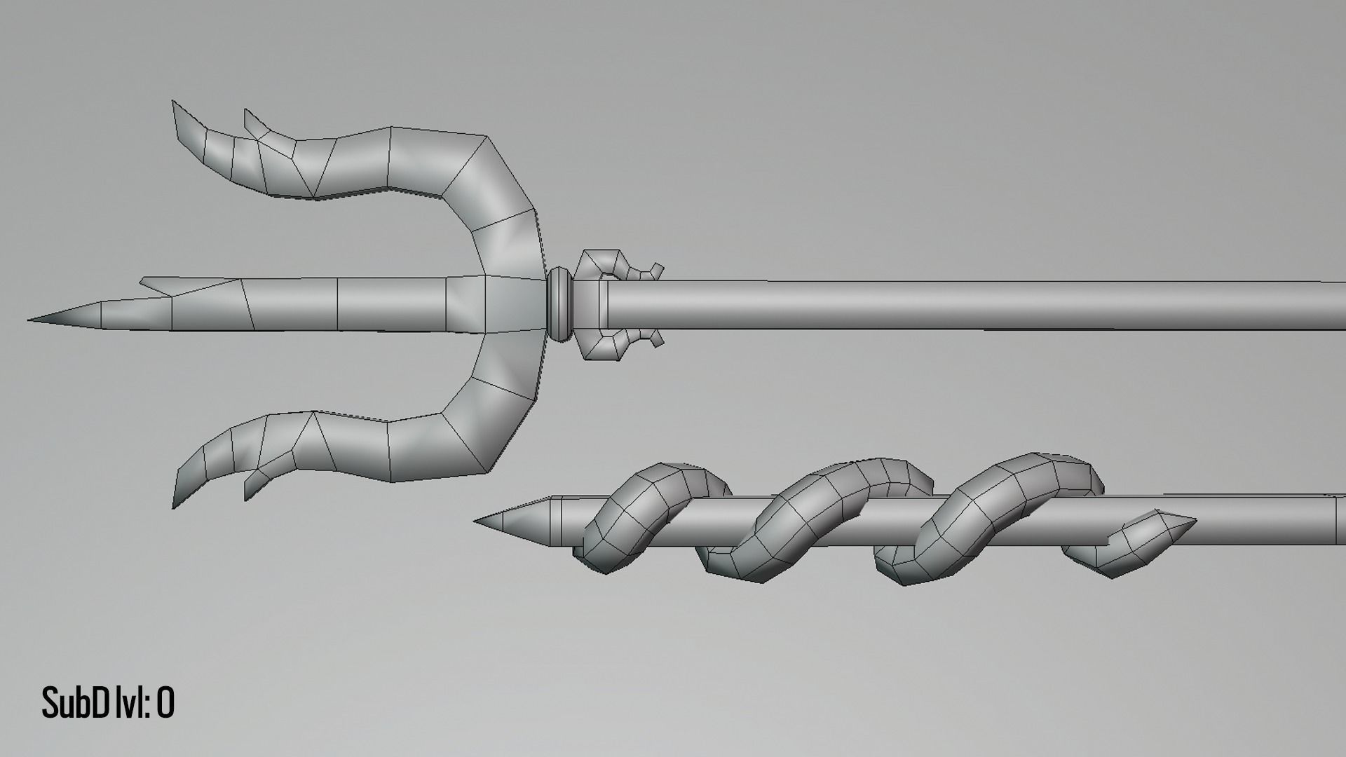 3D model Hololive Gawr Gura Trident VR / AR / low-poly | CGTrader