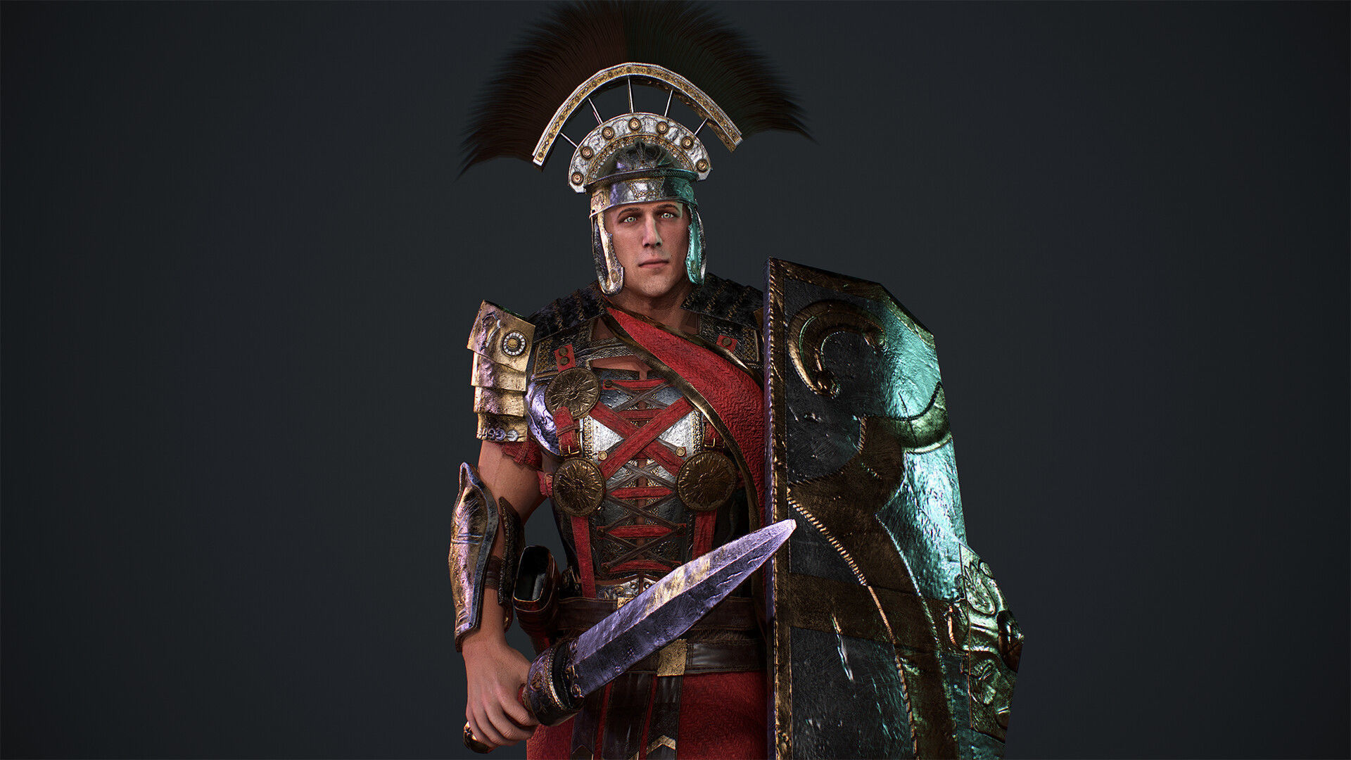 Gladiator Collection VR / AR / low-poly | CGTrader