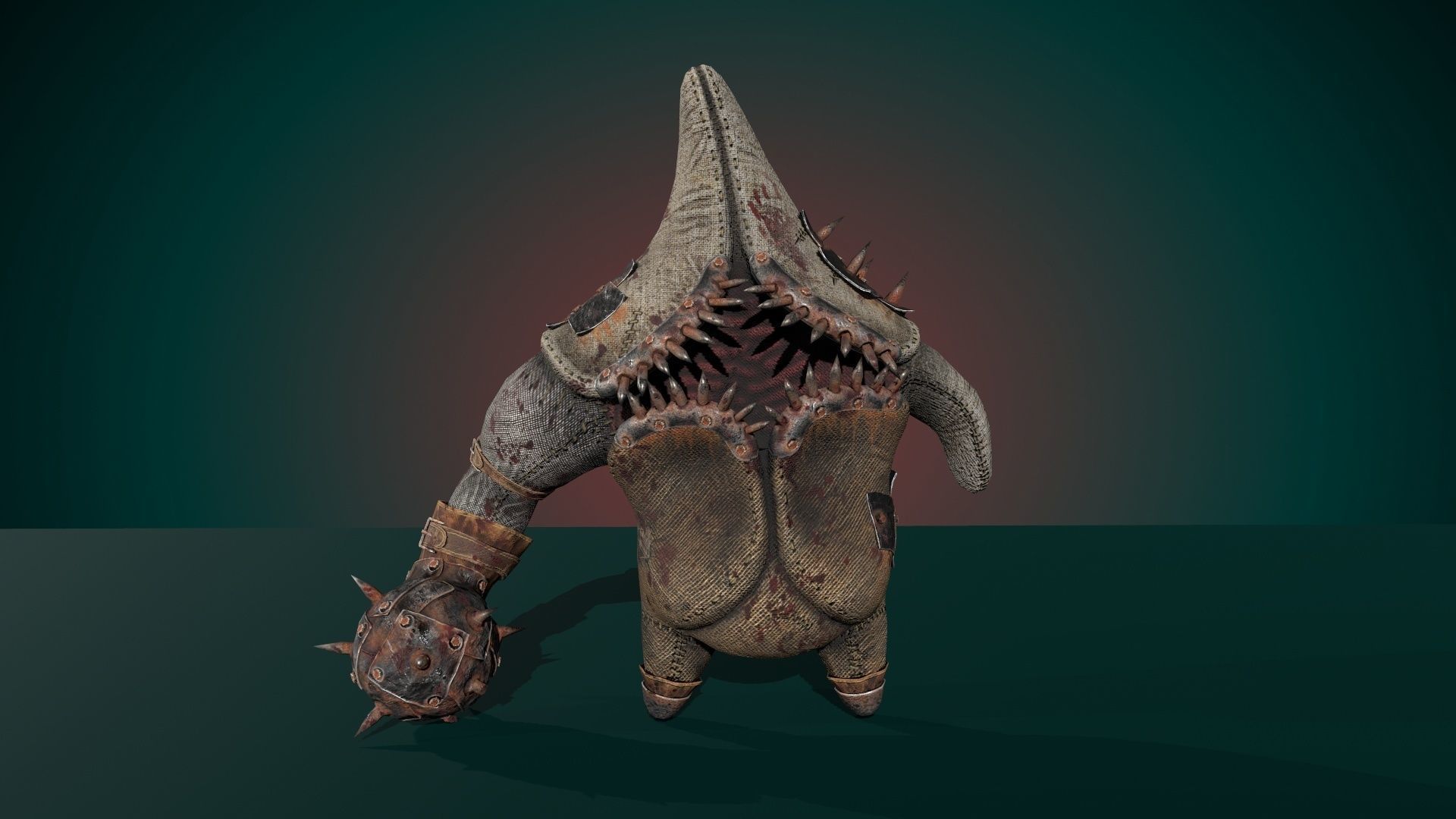 3D model Stitch Mace Hand VR / AR / low-poly rigged animated | CGTrader