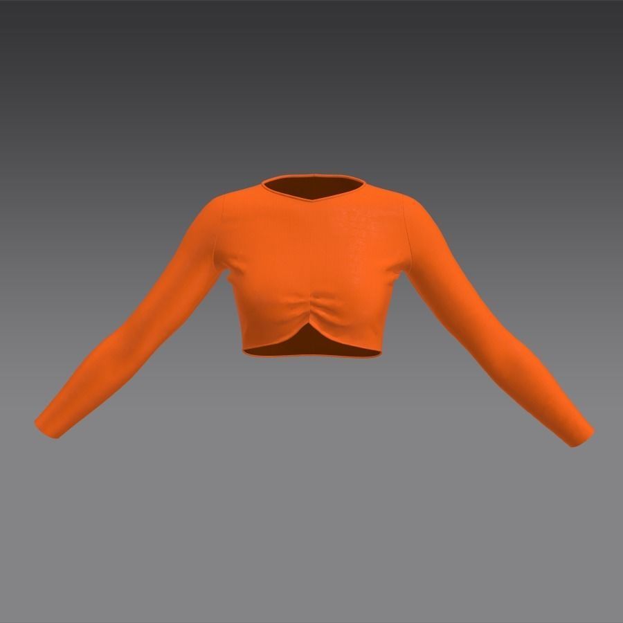 Sweat Orange 3D model animated | CGTrader
