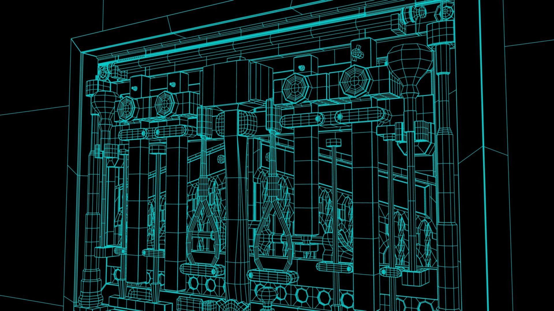 Studley Tool Chest 3D model | CGTrader