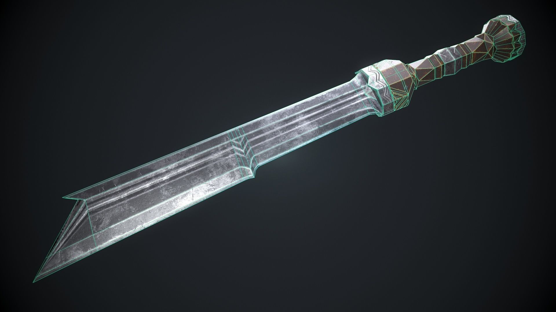 3D model Fili Sword form Hobbit Movie VR / AR / low-poly | CGTrader