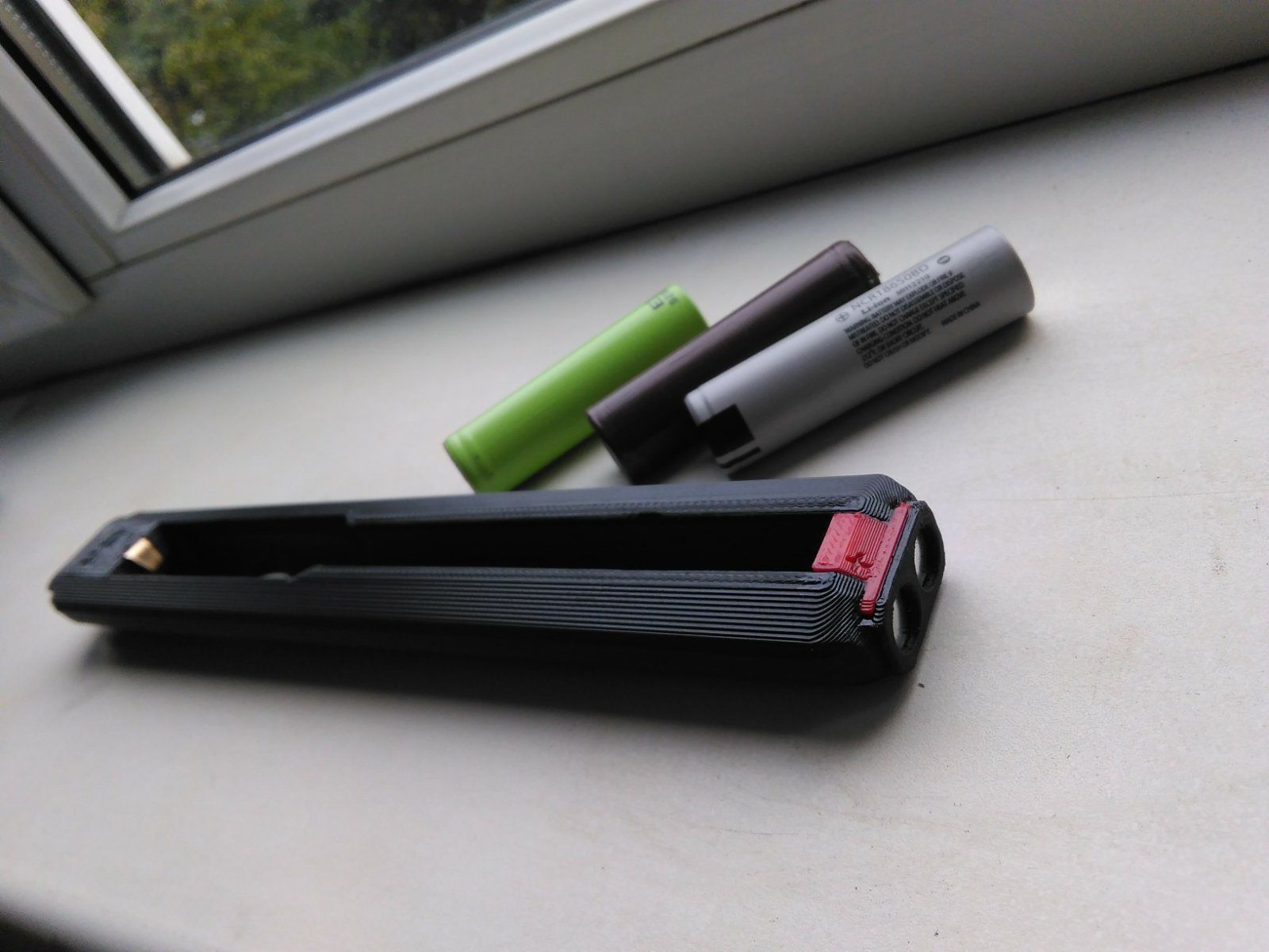 Minelab battery case 18650 3D model 3D printable | CGTrader