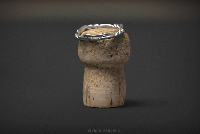 Ring wire muselet 3D model 3D printable | CGTrader