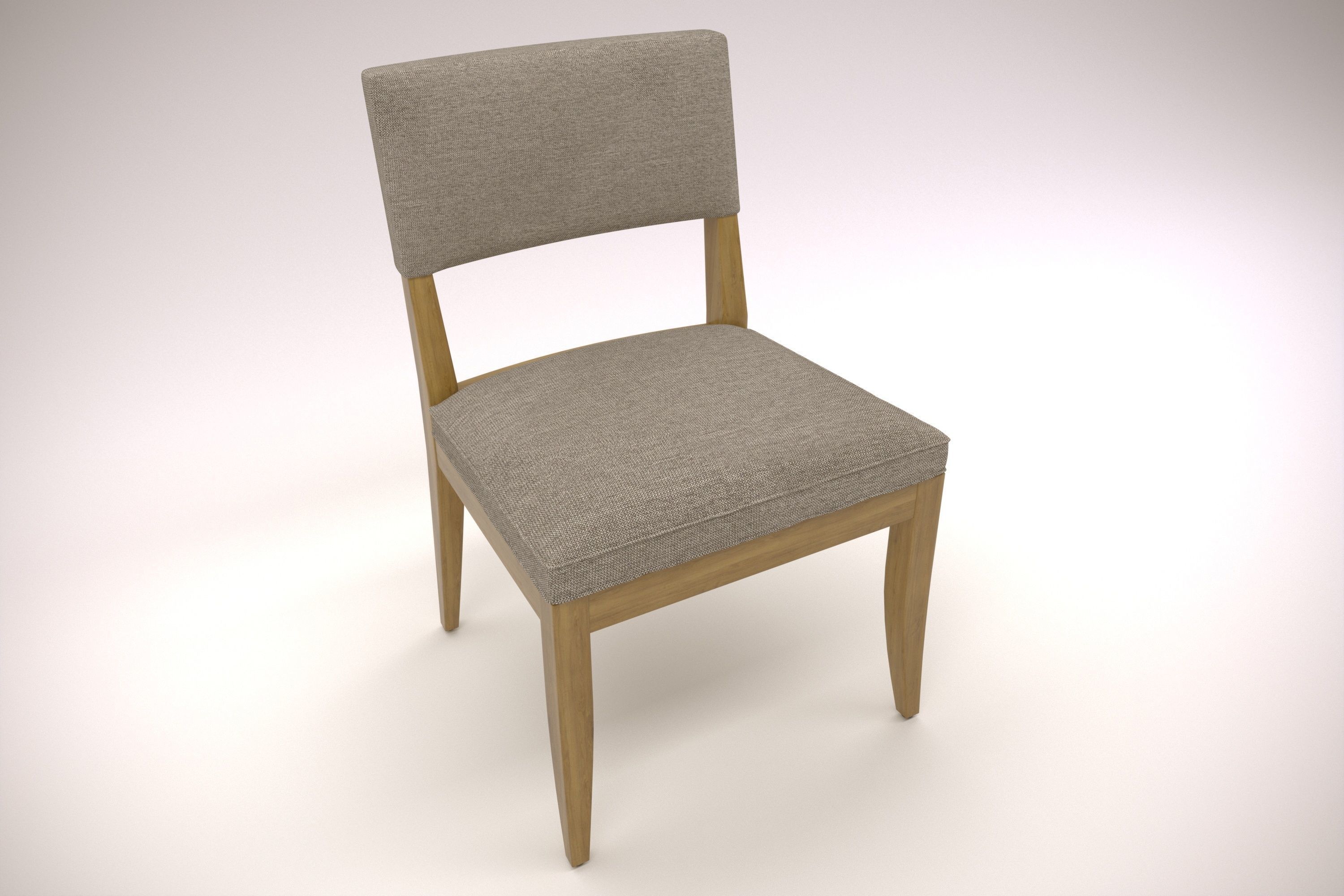Tamiko gray dining 3D model | CGTrader