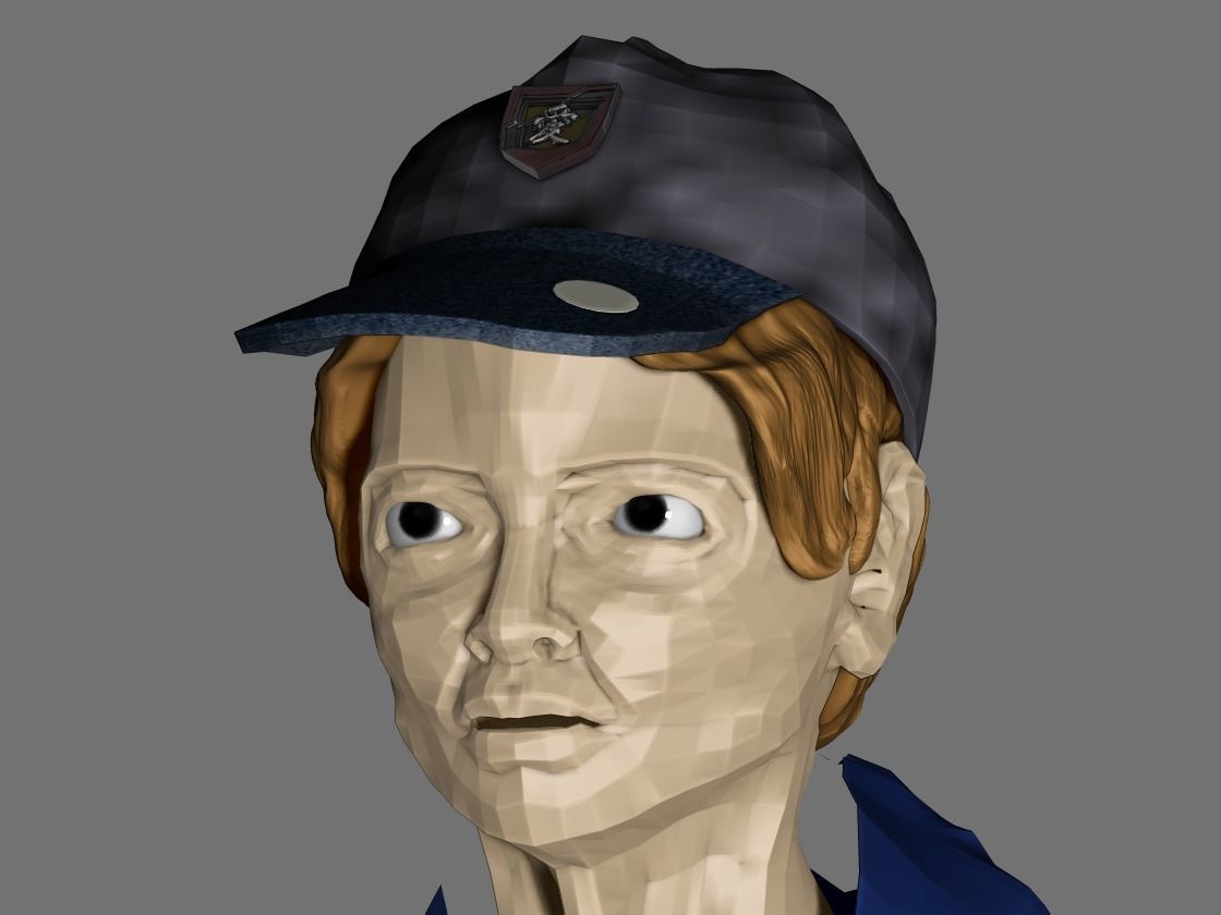 Japanese actor with initial GA 3D model | CGTrader